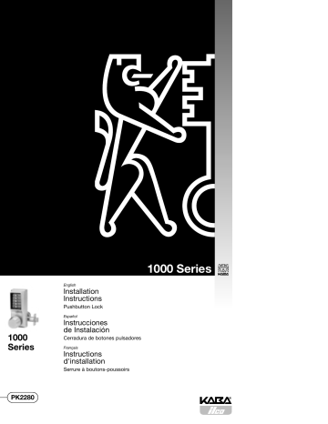 Kaba Simplex 1000 Series Installation Instructions Manual | Manualzz