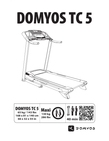 Domyos TC 5 Manual | Manualzz