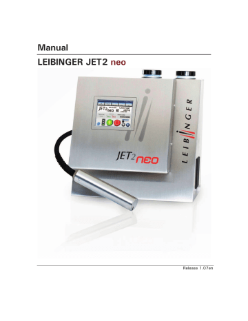 Leibinger JET2 neo Manual | Manualzz