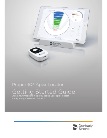 Dentsply Sirona Propex IQ Getting Started Manual | Manualzz