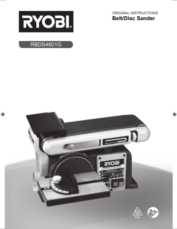 Ryobi RBDS4601G Original Instructions Manual | Manualzz