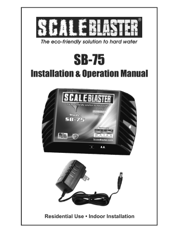 ScaleBlaster SB-75 Installation & Operation Manual | Manualzz