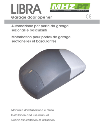 BFT LIBRA Installation And Use Manual | Manualzz