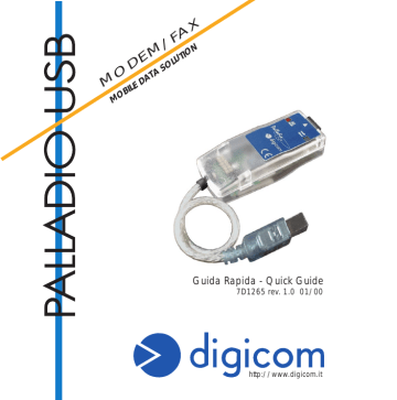 Digicom Palladio USB User's Guide | Manualzz