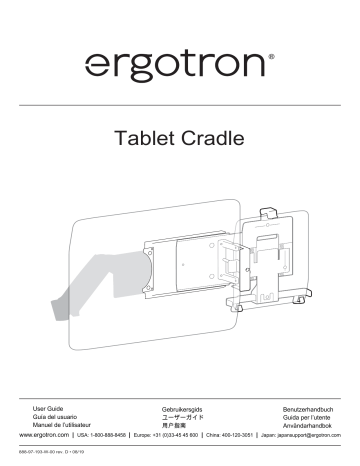 Ergotron 80-106-085 Installation manual | Manualzz