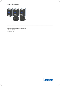 Lenze i550 protec - Owner's manual, Operating instructions, Mounting Instruction