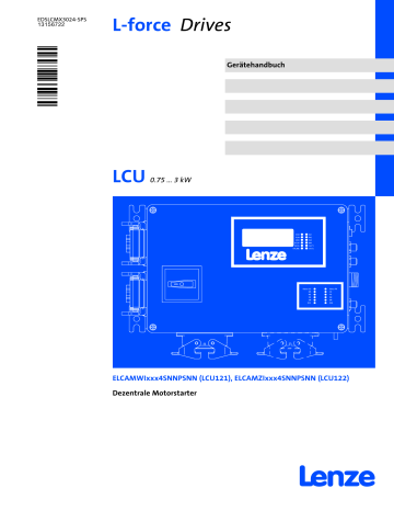 Lenze Local Control Units LCU Bedienungsanleitung | Manualzz