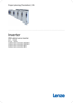 Lenze i950 - Owner's manual, Mounting Instruction, Mounting Instructions