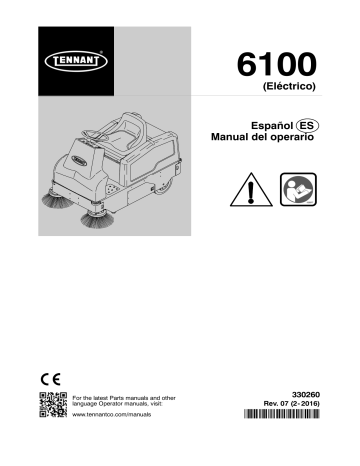 Tennant M-6100 Instrucciones de operación | Manualzz