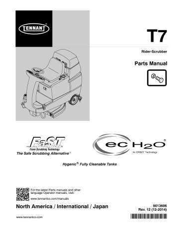 Tennant M-T7 Parts Manual | Manualzz