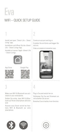Stadler Form Eva Humidifier Quick Setup guide | Manualzz
