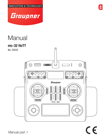 GRAUPNER 33032, mc-32 HoTT Manual | Manualzz