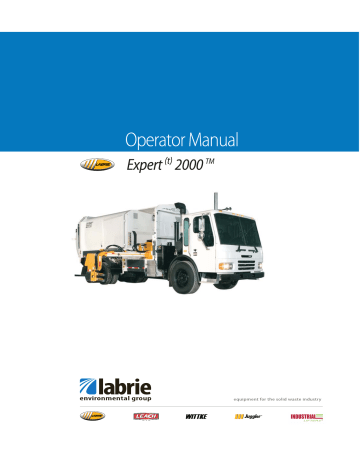 Labrie expert 2000 Operator's Manual | Manualzz