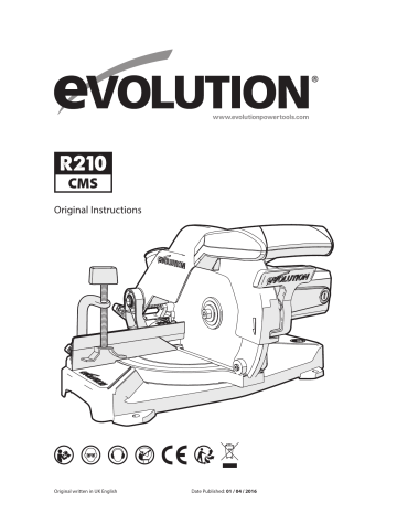 Evolution R210 CMS Original Instructions Manual | Manualzz