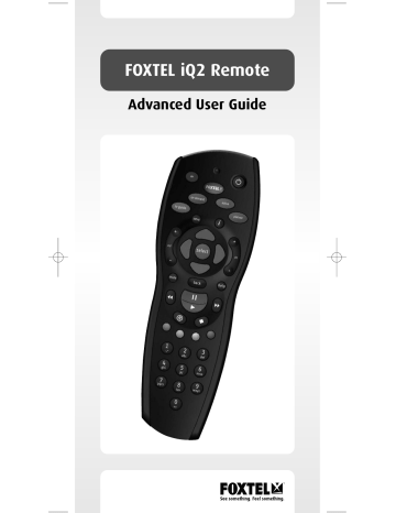 Foxtel iQ2 User Manual | Manualzz