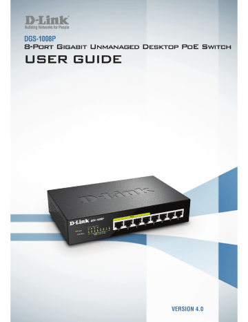 D-Link DGS-1008P User Manual | Manualzz