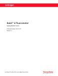 Qubit 4 Fluorometer User Guide | AI Chat & PDF | Manualzz