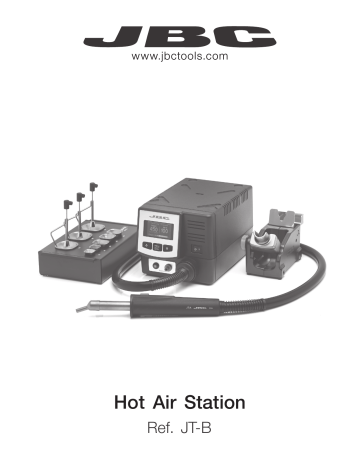jbc JT-B Manual | Manualzz