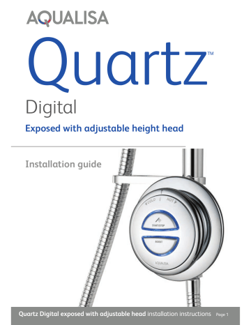 Aqualisa iSys Installation Manual | Manualzz