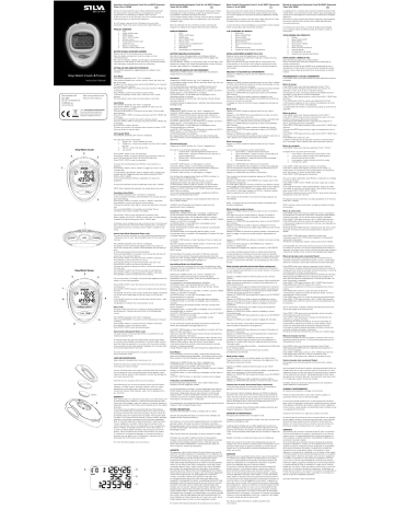 Silva StopWatch Coach User Manual | Manualzz