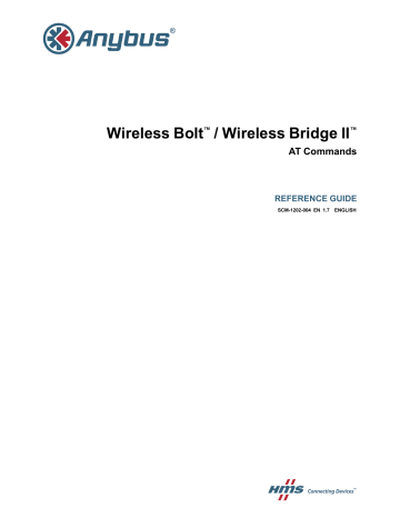 Anybus Wireless Bolt Reference Manual | Manualzz