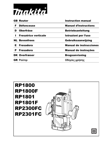 Makita RP2300FC, RP2301FC Instruction Manual | Manualzz
