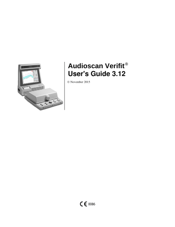 audioscan Verifit VF-1, Verifit VF-2 User Manual | Manualzz