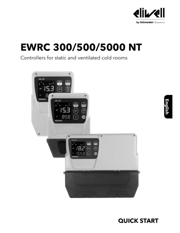 Eliwell EWRC 300 NT Series Quick Start Manual | Manualzz