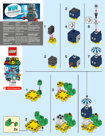 LEGO 71394 Super Mario Building Instructions | Manualzz