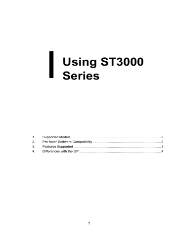 Pro-Face GP-Pro EX Reference manual | Manualzz