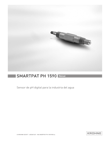 KROHNE SMARTPAT PH 1590 Manual de usuario | Manualzz