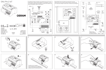 Osram DALI PRO 2 IOT Brukermanual | Manualzz