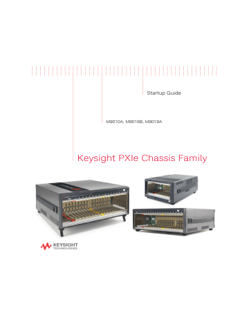 Keysight PXIe Chassis Family Quick Start Guide | Manualzz