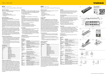 turck TBEN-LL-4RFID-8DXP Guide de démarrage rapide | Manualzz