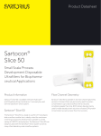 Sartocon® Slice 200: PDF Manual + AI Chat | Manualzz