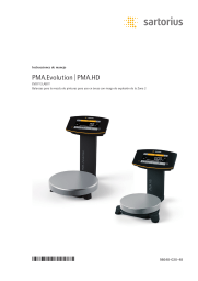 Sartorius PMA.HD - Operating manual, installation Guide, User manual