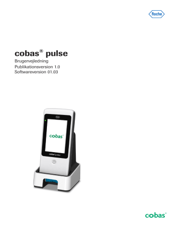 Roche cobas pulse Brugervejledning | Manualzz