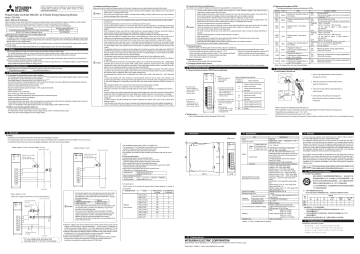 Mitsubishi Electric MELSEC iQ-R Energy Measuring Module(RE81WH) User ...
