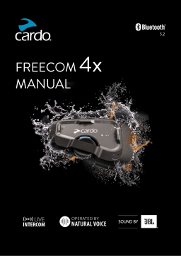 Cardo Systems FREECOM 4x - User manual, Quick Setup guide, quick guide