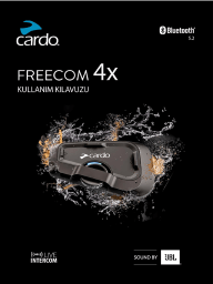 Cardo Systems FREECOM 4x - User manual, Quick Setup guide, quick guide