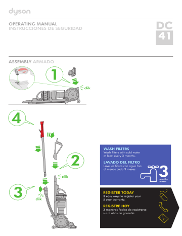 Dyson Dc41 Operating Manual