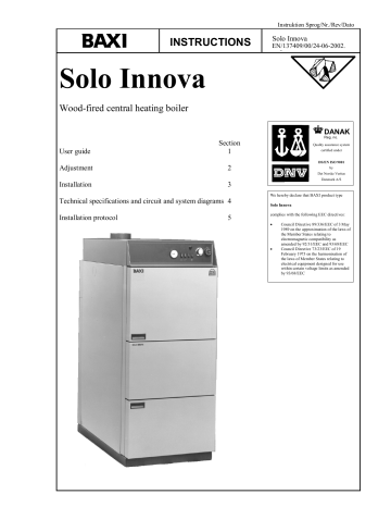 Baxi Solo Innova Instructions Manual | Manualzz
