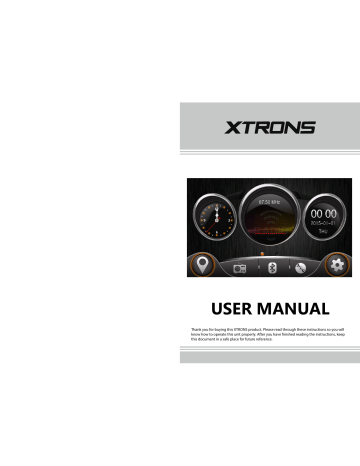 Xtrons TD619G User Manual | Manualzz