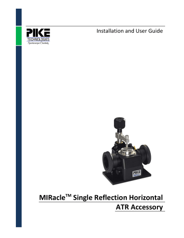 Pike MIRacle ATR Installation And User Manual | Manualzz