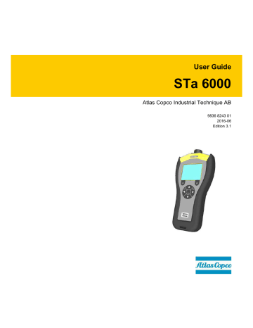 Atlas Copco STa 6000 User Manual | Manualzz
