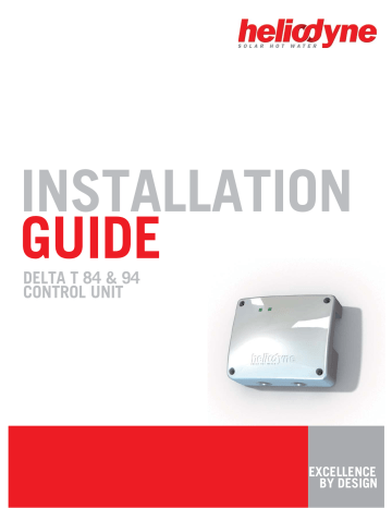 Heliodyne DELTA T 84 Installation Manual | Manualzz