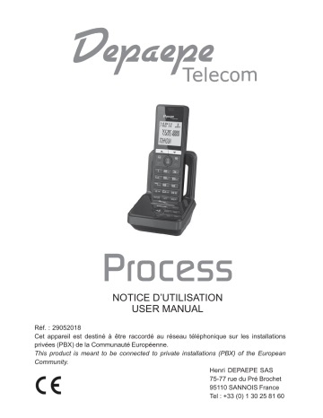 Depaepe Telecom Process User Manual | Manualzz