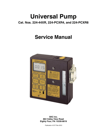 SKC 224-PCXR4, 224-PCXR8 Service Manual | Manualzz