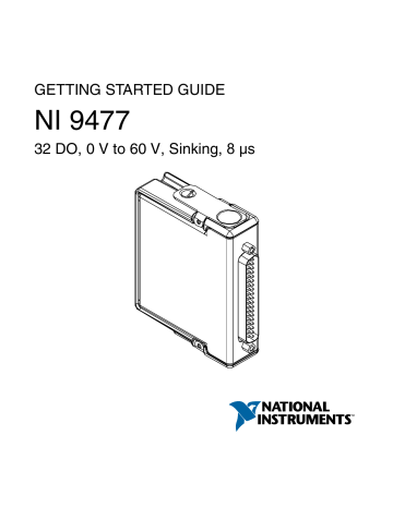 NI 9477 Getting Started Manual | Manualzz