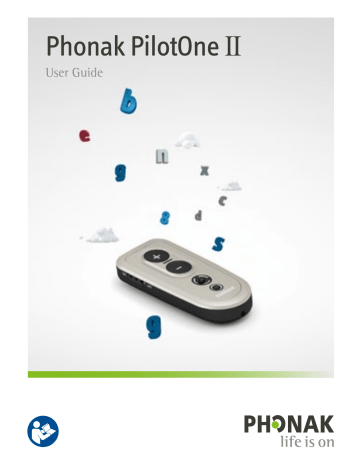 Phonak PilotOne II User Manual | Manualzz